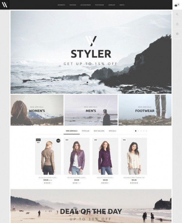 Styler_E-commerce_template | VerveLogic