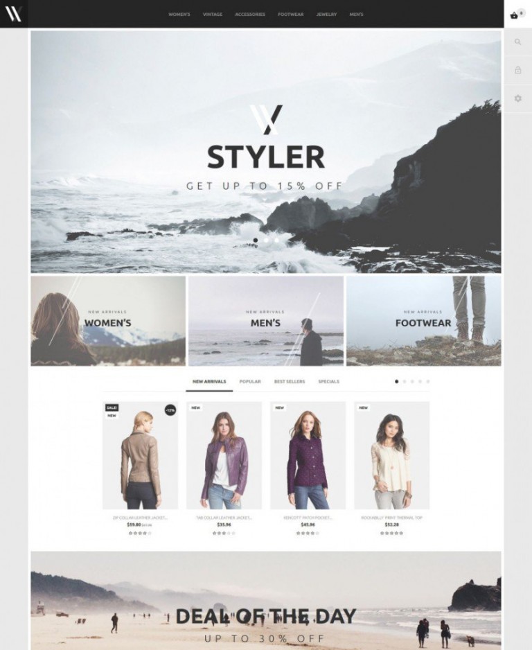 Styler_E-commerce_template | VerveLogic