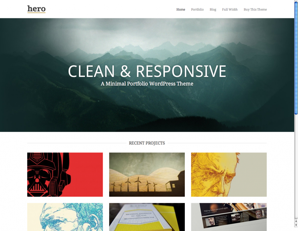Scrolling website example | VerveLogic