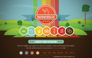 iconography website example | VerveLogic