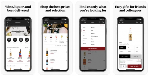 5 Alcohol Delivery Apps | on demand alcohol delivery apps