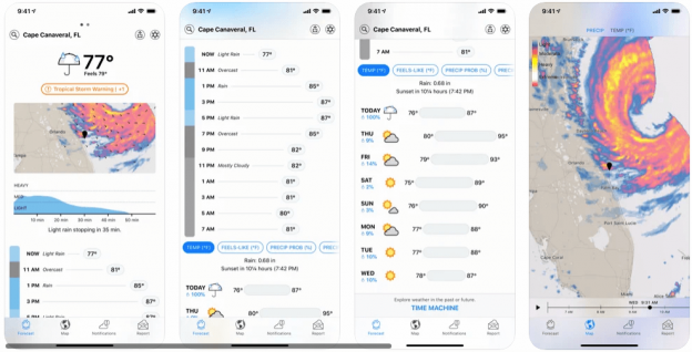 Top 8 Weather Apps For Accurate Weather Forecasts in 2021
