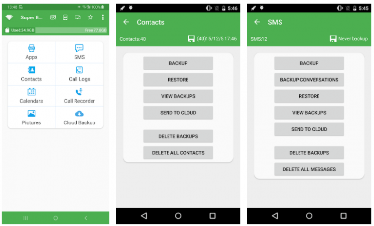 20 Best Backup Apps for Android Device - vervelogic