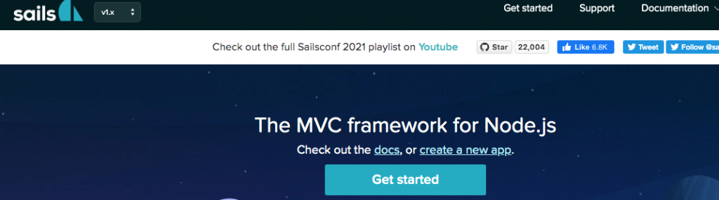 12 Best Nodejs Frameworks for Web App Development in 2022