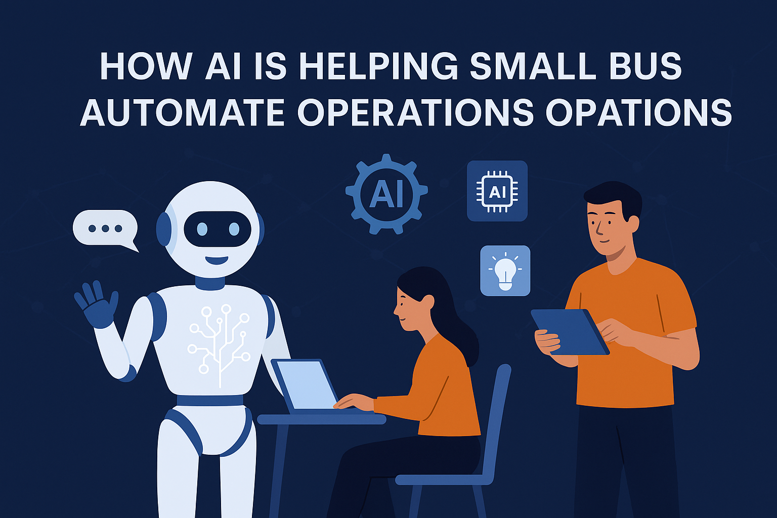 How AI Helps Small Businesses Automate Operations in 2025
