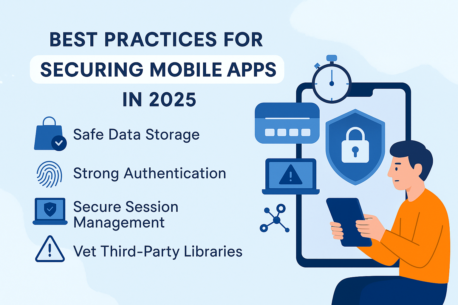 Mobile App Security Best Practices in 2025 | VerveLogic
