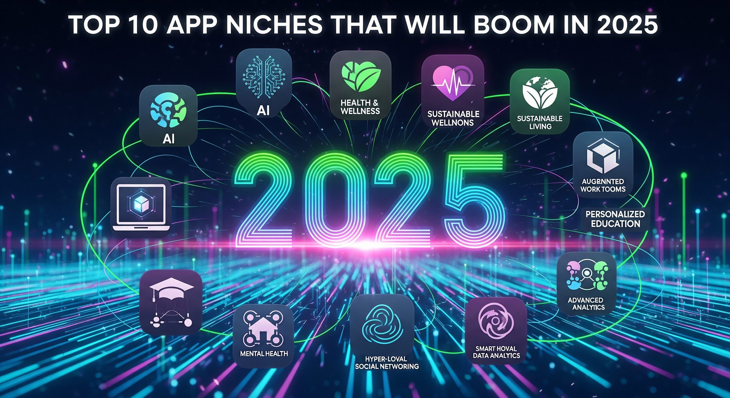 Top 10 Mobile App Niches Set to Boom in 2025